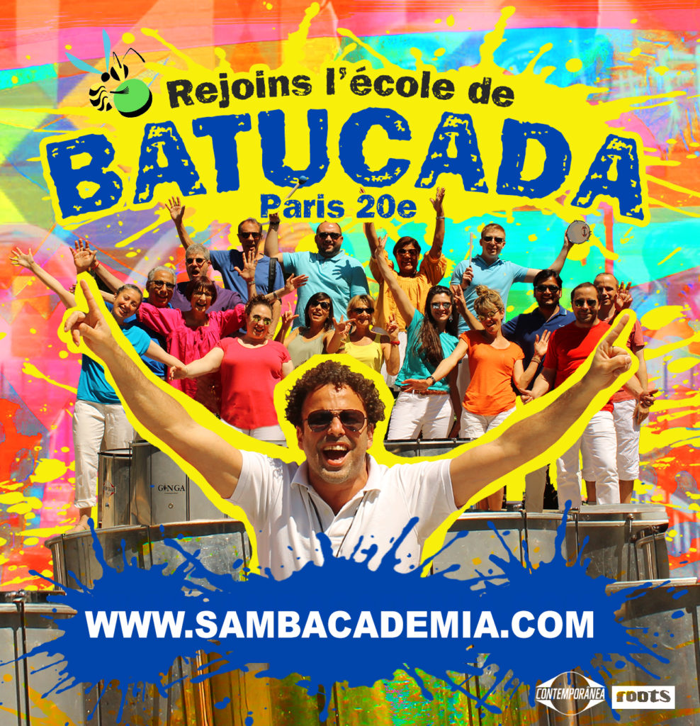 Batucada Rio - Paris - Sambacademia